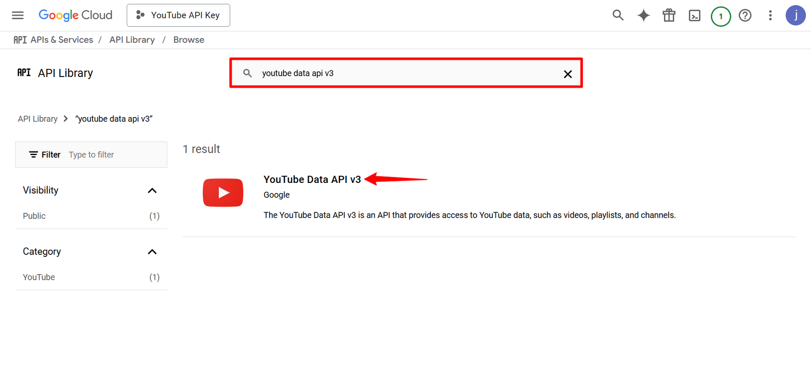 Get a YouTube API Key • Plugins360